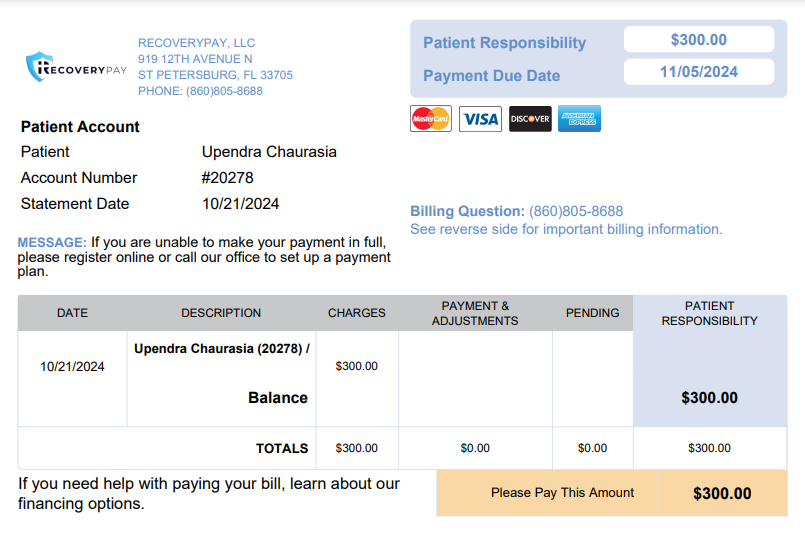 statement | RecoveryPay